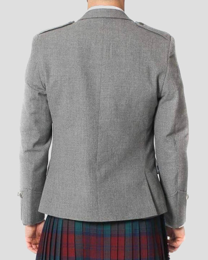 Men's Scottish Blue Tweed Kilt Jacket And Waistcoat - Scotland Kilt ...