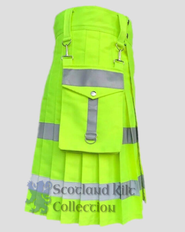 Blaklader Hi vis Kilt - Neon Green Safety Kilt