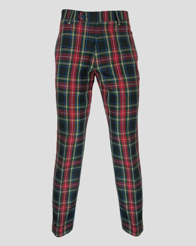Black Stewart Tartan Trews - Classic and Stylish