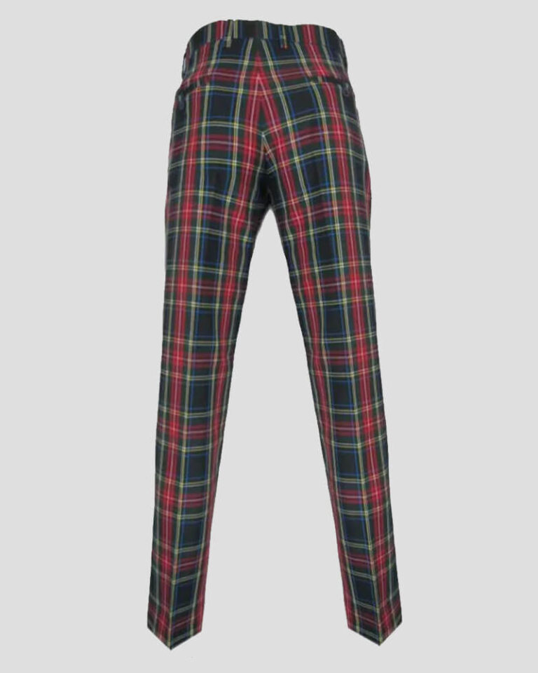 Black Stewart Tartan Trews - Classic and Stylish