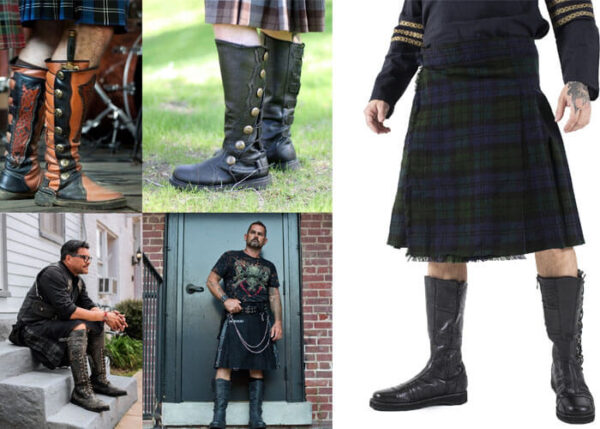What Boots To Wear With A Kilt?