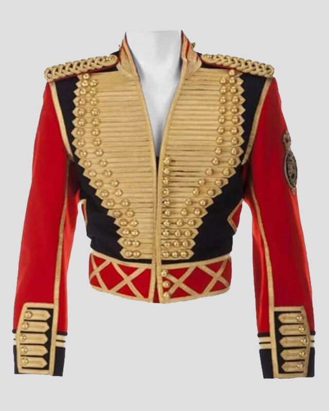 British wool Michael Jackson Leave Me Alone Military Jacket